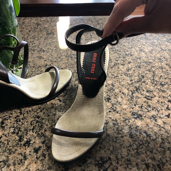 Miu Miu | Shoes | Miu Miu Platform Heels | Poshmark